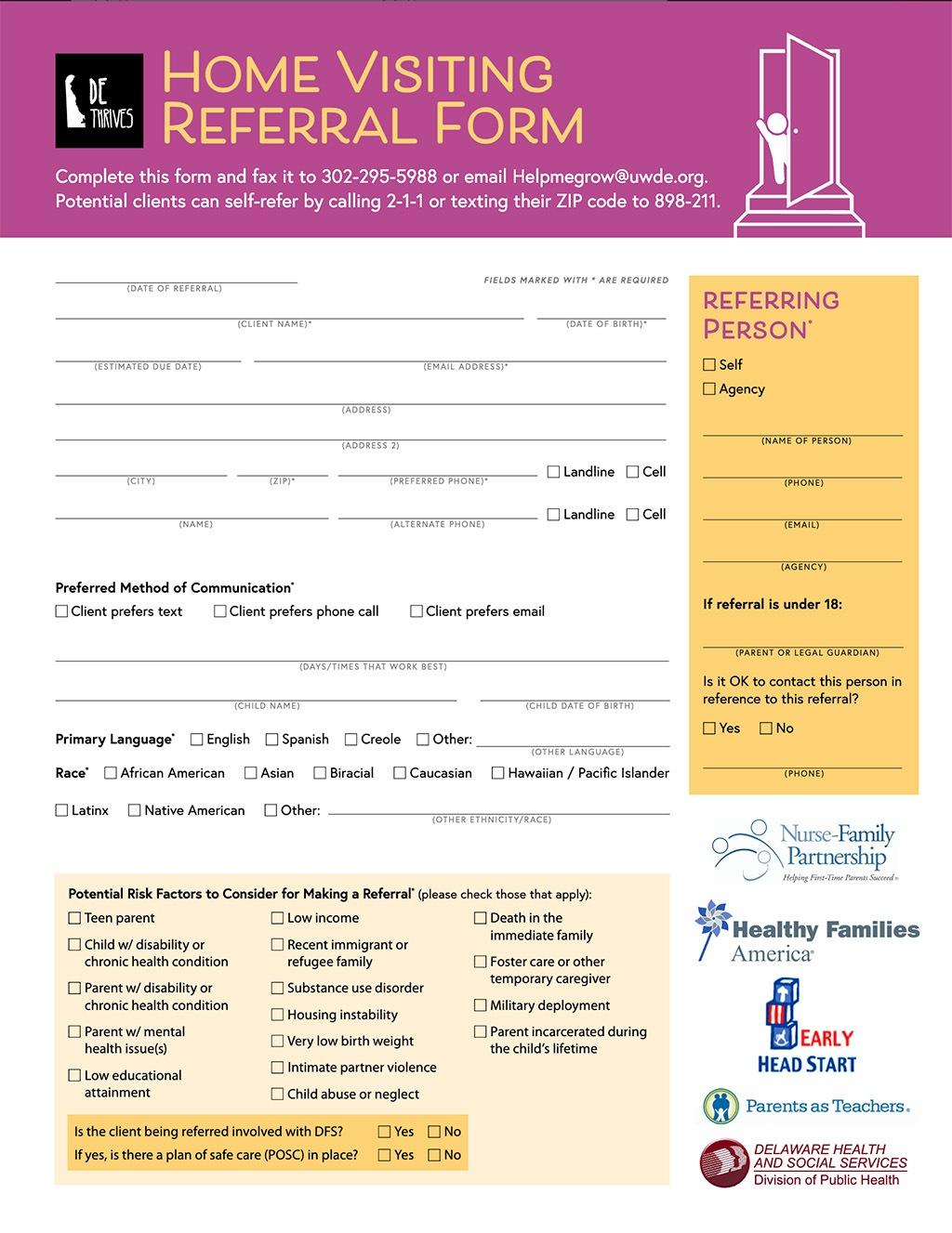 Evidence-Based Home Visiting Program | Delaware Thrives